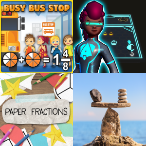 Worksheet: Add and Subtract Fractions NC.4.NF.3.a - Free Educational ...