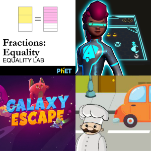 Practice: Visual Models of Equivalent Fractions 4.NF.A.1 - Free Games ...