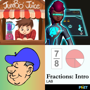 Lesson: Real World Fraction Problems 5.NF.A.2 - Free Games, Simulations ...