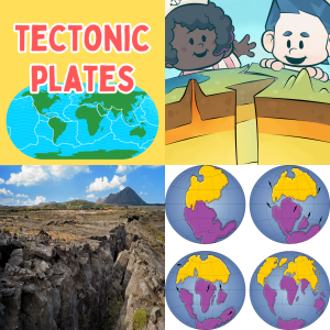 Worksheet: Plate Tectonics MS-ESS2.B-1 - Free Games and Videos ...