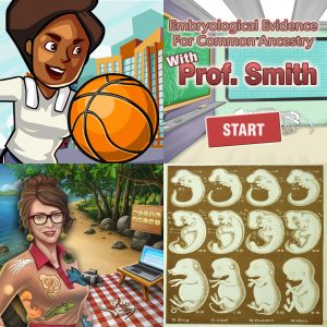 Practice: Embryological Evidence - Common Ancestry - Free Games and ...
