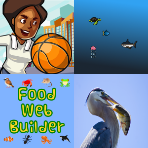 Practice: Food Webs ES-LS2.A-1a - Free Educational Games - Legends of ...
