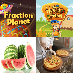 Practice: Comparison of Fractions 4.NSF.2 - Free Educational Games ...