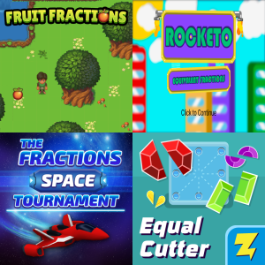 Worksheet: The Fractions Space Tournament - Free Educational Games ...