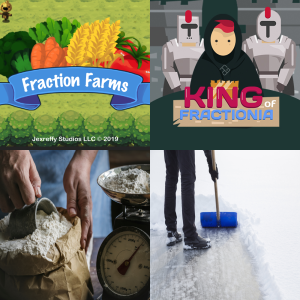 Practice: Find Area Of A Rectangle Using Unit Fraction Tiles 5.NF.B.4.b ...