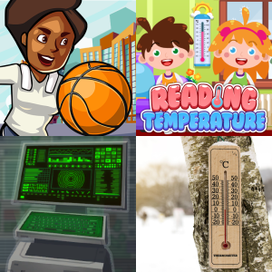 Worksheet: Reading Temperature 3.10T - Free Educational Games - Legends ...