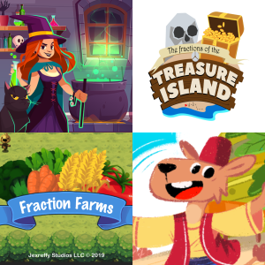 Worksheet: Find Area Of A Rectangle Using Unit Fraction Tiles AR.5.NF.B ...