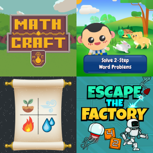 Student Lesson: Friday Math Party - Free Educational Games - Legends of ...