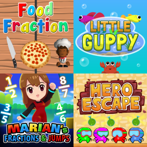 Free Educational Games: Compare Fractions With Like And Unlike ...