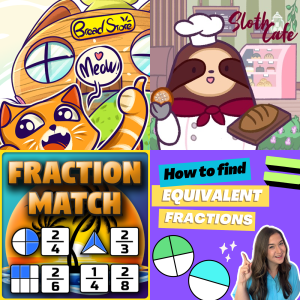 Worksheet: Understanding Equivalent Fractions 3.NF.A.3.a - Free Games ...