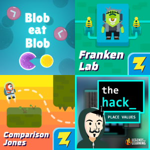 Game Based Learning: Math Unit 1 - Free Educational Games - Legends of ...