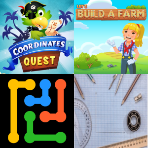 Free Educational Games: Solve Problems By Graphing On A Coordinate ...