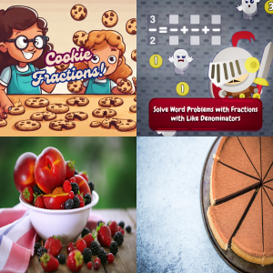 Game Based Learning: Understand Fractions As Part Of A Whole 3.NF.A.1 ...