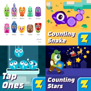 Student Lesson: Count Objects K.CC.5 - Free Educational Games - Legends ...