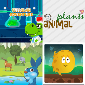 Free Educational Games: Parts of the Cell - Plants vs. Animals LS.2b ...