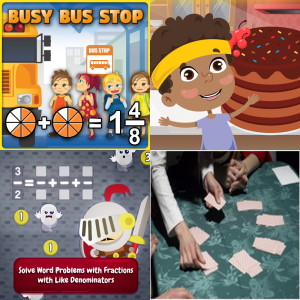 Free Lesson: Solve Word Problems with Fractions with Like Denominators ...