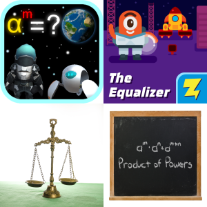 Worksheet: Integer Exponents 8.EE.1 - Free Educational Games - Legends ...