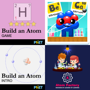 Game Based Learning: Atoms and Elements MS-PS1.A-1a - Free Games and ...
