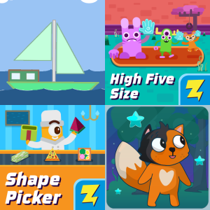 Game Based Learning: Attributes of Shapes 1.G.A.1 - Free Educational ...