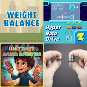 Game Based Learning: Rate for Ratios and Unit Rates MA.6.AR.3.2 - Free ...