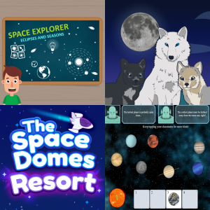 Lesson: Space and Our Solar System 4.E.3A - Free Educational Games ...