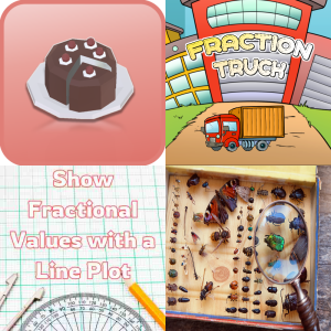 Worksheet: Show Fractional Values with a Line Plot 5.MD.2 - Free Games ...