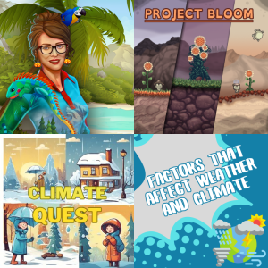 For Class: Weather and Climate Factors 6-ESS2.D-1 - Free Games and ...