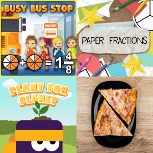 Worksheet: Unit Fraction Multiples 4.NF.4a - Free Educational Games ...