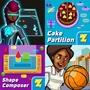 Student Lesson: Attributes of Shapes MGSE1.G.1 - Free Educational Games ...