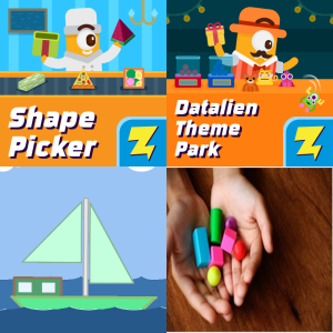 Free Homework Prep: Model Shapes MA.K.GR.1.4 - Free Educational Games ...