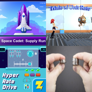 Game Based Learning: Rate for Ratios and Unit Rates MA.6.AR.3.2 - Free ...