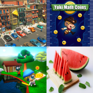 Free Educational Games: Compose and Decompose Fractions 3.3D - Free ...