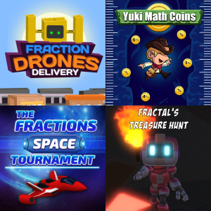 Game Based Learning: Represent Fractions And Mixed Numbers With Models ...