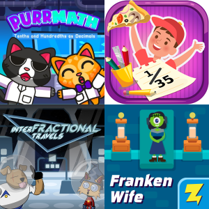 Practice: Review: Decimal And Fraction Equivalents 4.3d - Free Games ...