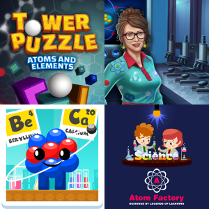 Free Educational Games: Atoms and Elements MS-PS1.A-1a - Free Games and ...