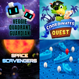 Lesson: Graphing Ordered Pairs In The First Quadrant 5.8B - Free Games ...