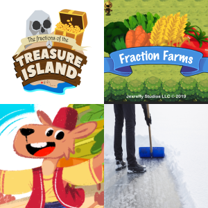 Free Lesson: Multiply Fractions with Unlike Denominators 5.NF.4.a ...