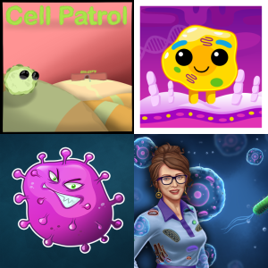 Practice: Parts of the Cell S7L2.a - Free Educational Games - Legends ...
