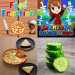 Student Lesson: Food Fraction - Free Educational Games - Legends of ...