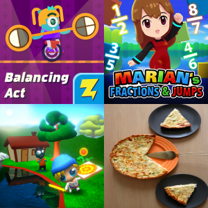 Game Based Learning: Compose and Decompose Fractions 3.3D - Free ...