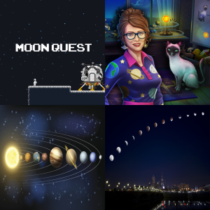 For Class: Lunar Phases MS-ESS1.A-1b - Free Educational Games - Legends ...