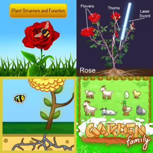 Free Educational Games: Plant Structures and their Function SC.3.L.14.1 ...