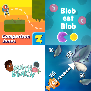 Lesson: Compare Two Multi-Digit Whole Numbers 4.NBT.2 - Free Games and ...