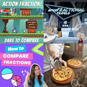 Free Homework Prep: Comparison of Fractions 4.NF.A.2 - Free Games and ...