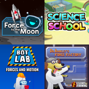 Student Lesson: Forces and Motion ES-PS2.A-1 - Free Educational Games ...