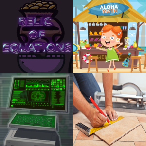 Worksheet: Solve Equations 7.EE.B.4.a - Free Educational Games ...