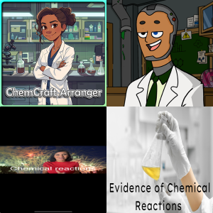 Worksheet: Chemical Reactions: Evidence of a Reaction 6.6E - Free Games ...