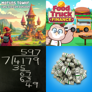 Free Educational Games: Fluently Divide Multi Digit Numbers 6.NS.2 ...