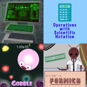 Practice: Scientific Notation 7.NS.1.c-d - Free Games and Videos ...