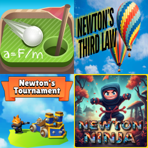 Free Lesson: Factors Influencing Motion : Newton's First and Second Laws 8-PS2.A-2 - Free Games ...